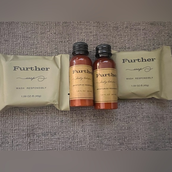 further | Bath & Body | New Lot Of 4 Further Soap Body Lotion Hotel ...